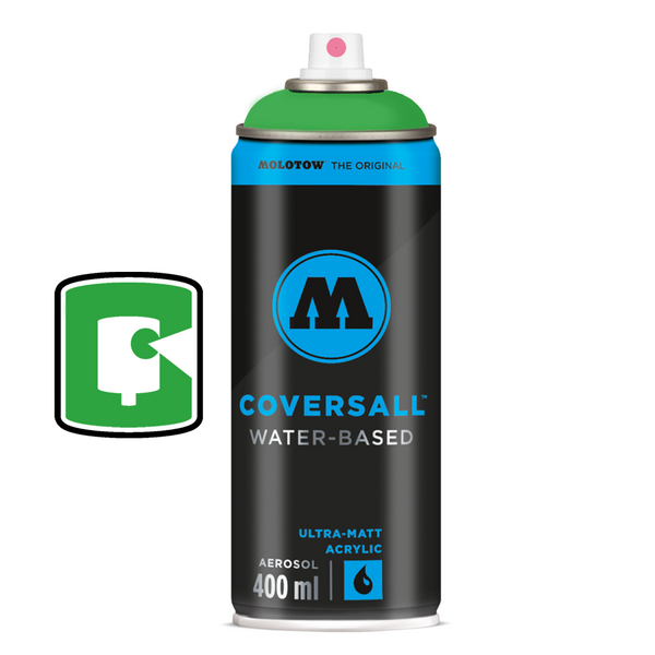 Clover Green Molotow Coversall Water-Based 400ML Spray Paint ...