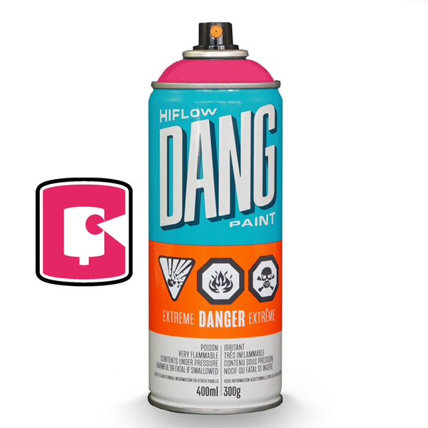 Hot Pink 400ML DANG Hiflow Spray Paint - TorontoCollective