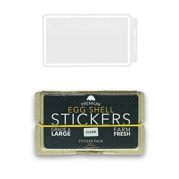 Premium Egg Shell Clear Stickers - TorontoCollective