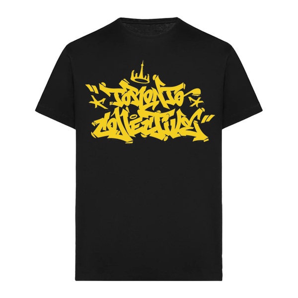 Toronto Collective x Kane Hand Styles T-Shirt (Yellow Print ...