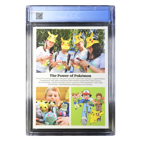 TIME Magazine - Pokemon Charmander 2024 (9.8) - TorontoCollective