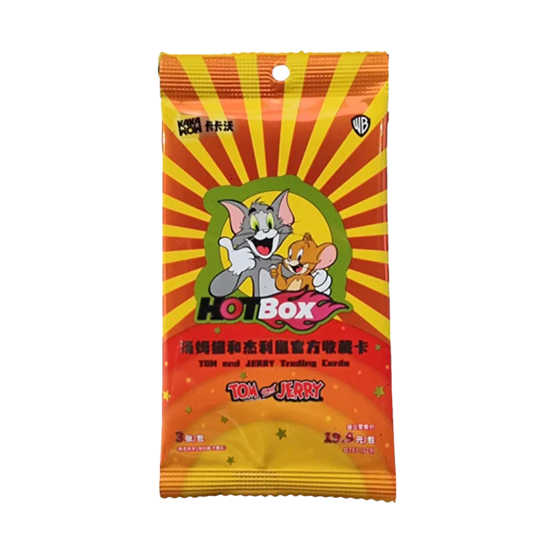 Tom and Jerry Hot Box Trading Cards - TorontoCollective