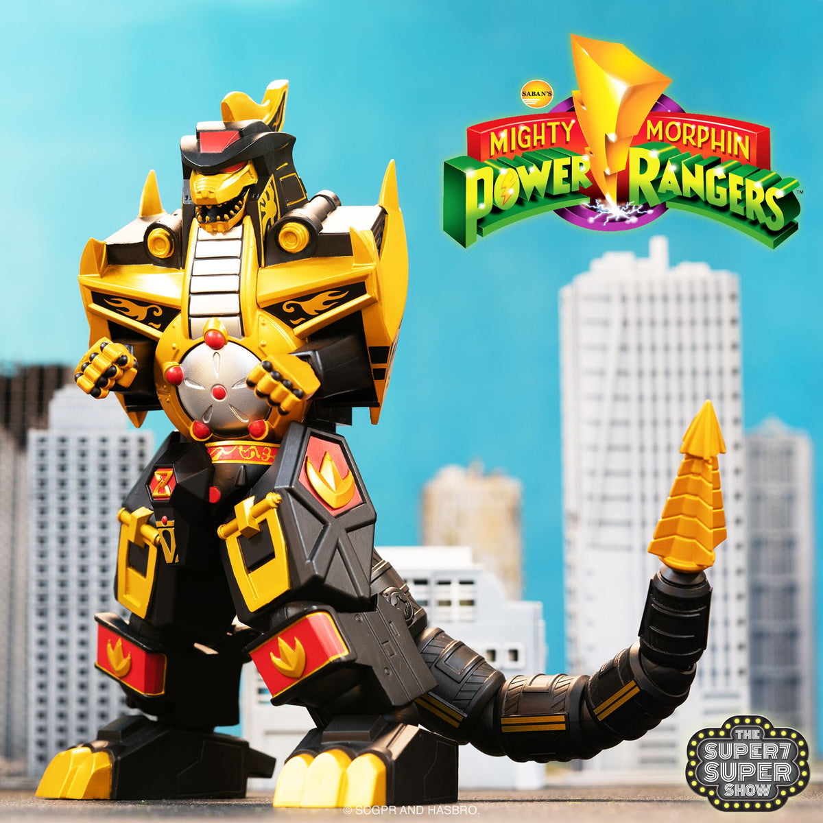 Dragonzord (Black & Gold) - Mighty Morphin Power Rangers - ULTIMATES ...