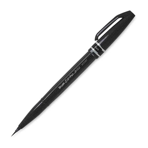 Pentel Brush Sign Pen with Flexible Brush Tip - TorontoCollective