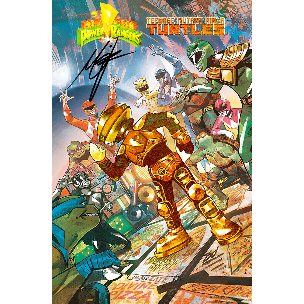 Mighty Morphin Power Rangers Teenage Mutant Ninja Turtles II #1 Alpha ...