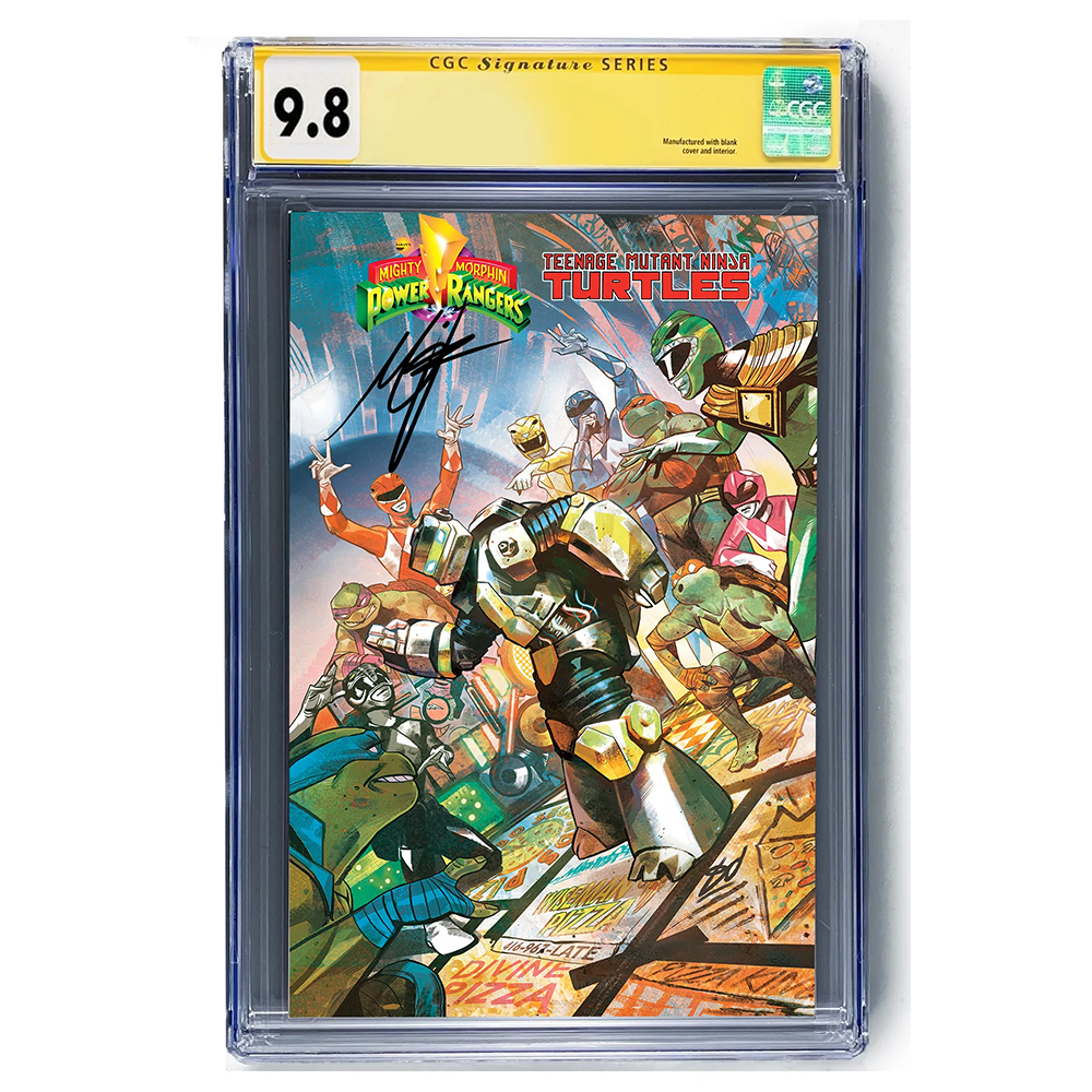 Mighty Morphin Power Rangers Teenage Mutant Ninja Turtles II #1 Metalh ...