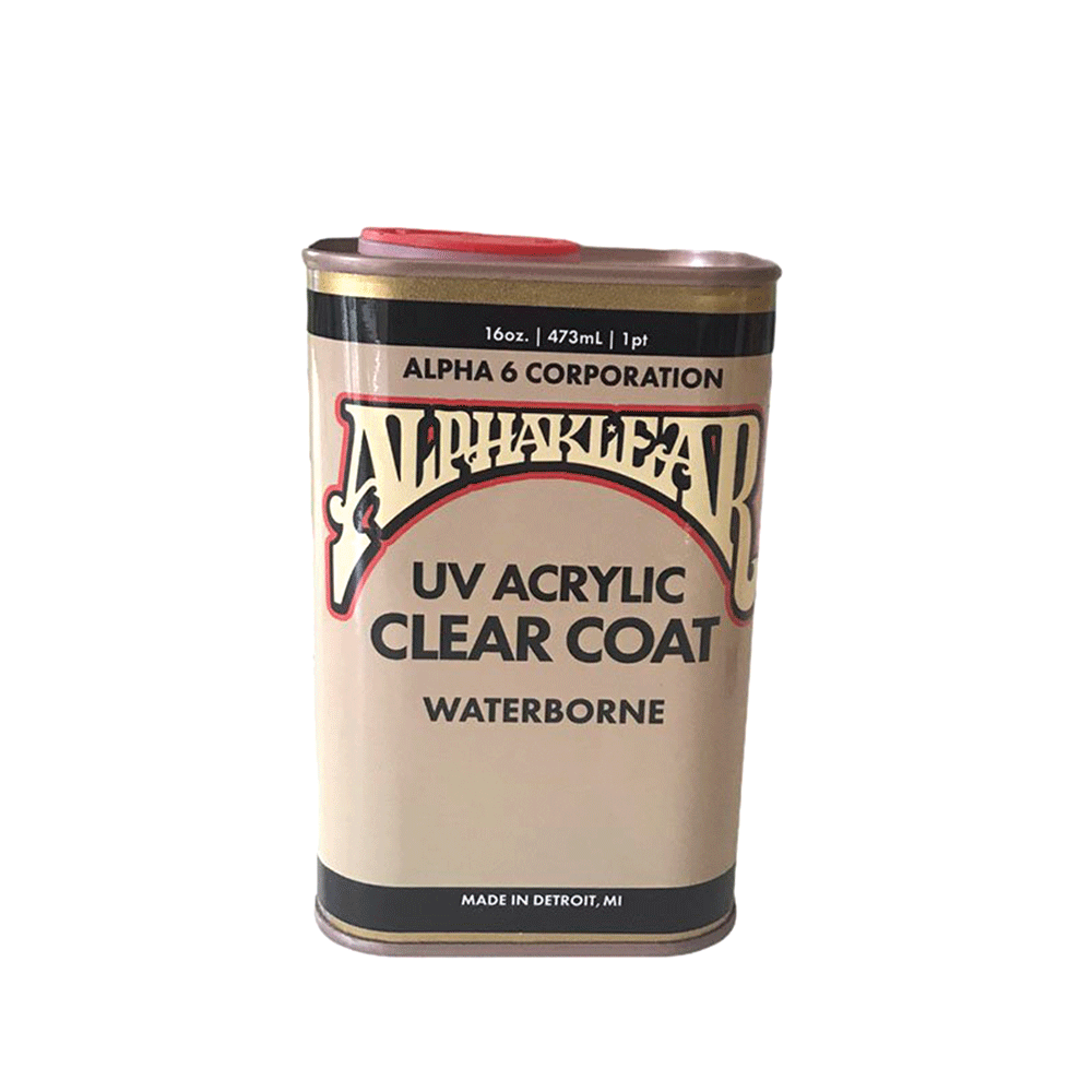 Alphaklear Waterborne Clear Coat 16oz by Alpha 6 Corp - TorontoCollective