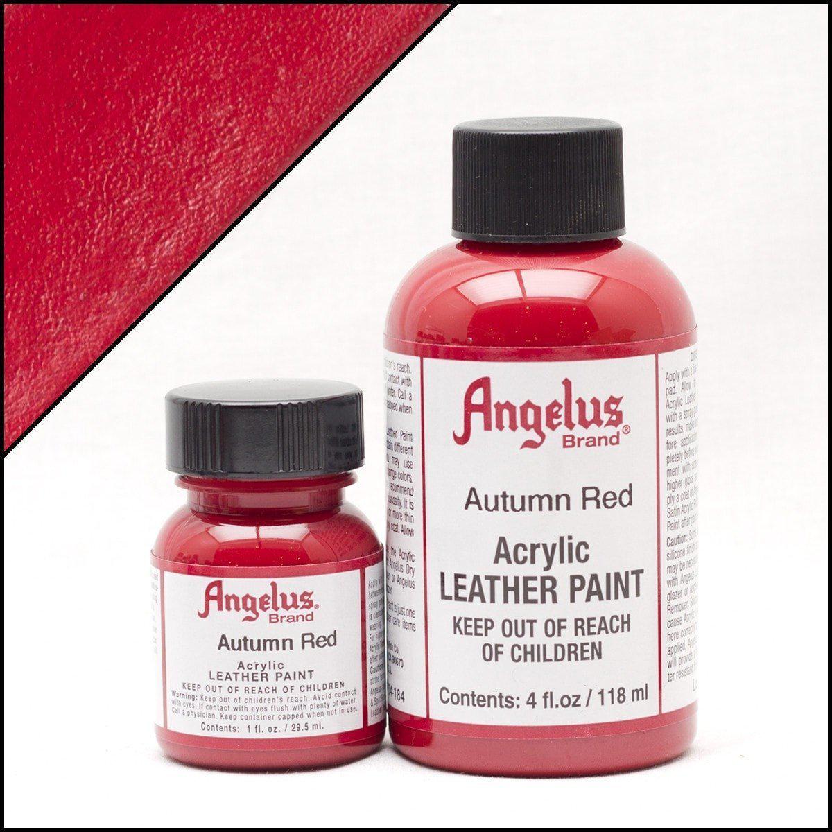 Autumn Red Angelus Leather Paint 4oz - TorontoCollective