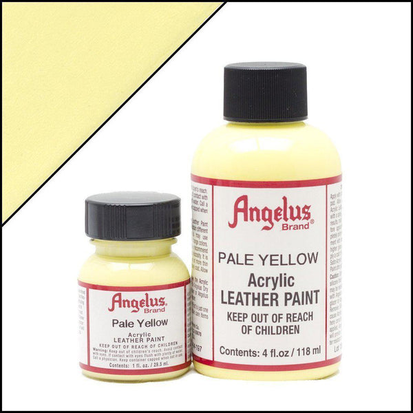 Pale Yellow Angelus Leather Paint 4oz - TorontoCollective